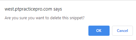 How to Add, Edit, and Delete Snippets – Practice Pro Knowledge Base