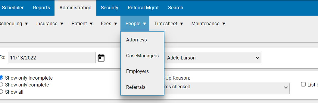 Referral – Practice Pro Knowledge Base