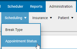 Appointment Status – Practice Pro Knowledge Base