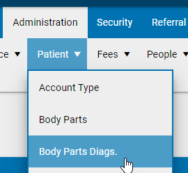 Body Part Diagnosis – Practice Pro Knowledge Base