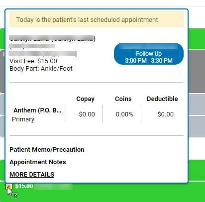 Patient Information Pop-Up – Practice Pro Knowledge Base