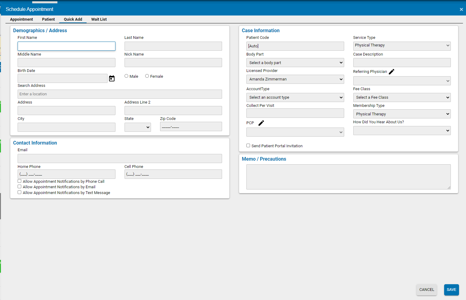 Schedule Appointments for New Patients – Practice Pro Knowledge Base