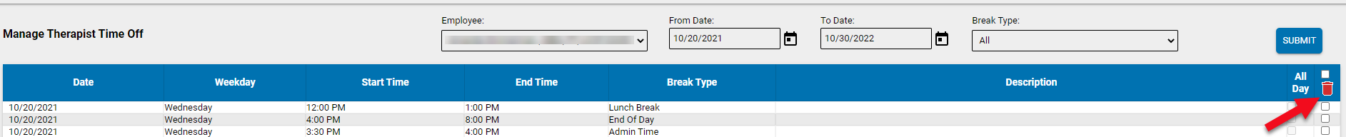 Manage Scheduler Blocks – Practice Pro Knowledge Base